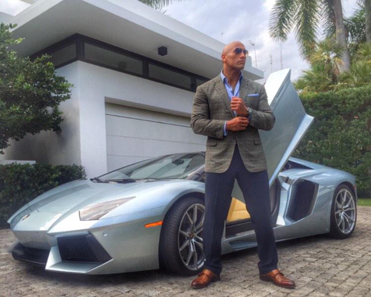 Dwayne The Rock Johnson Cars