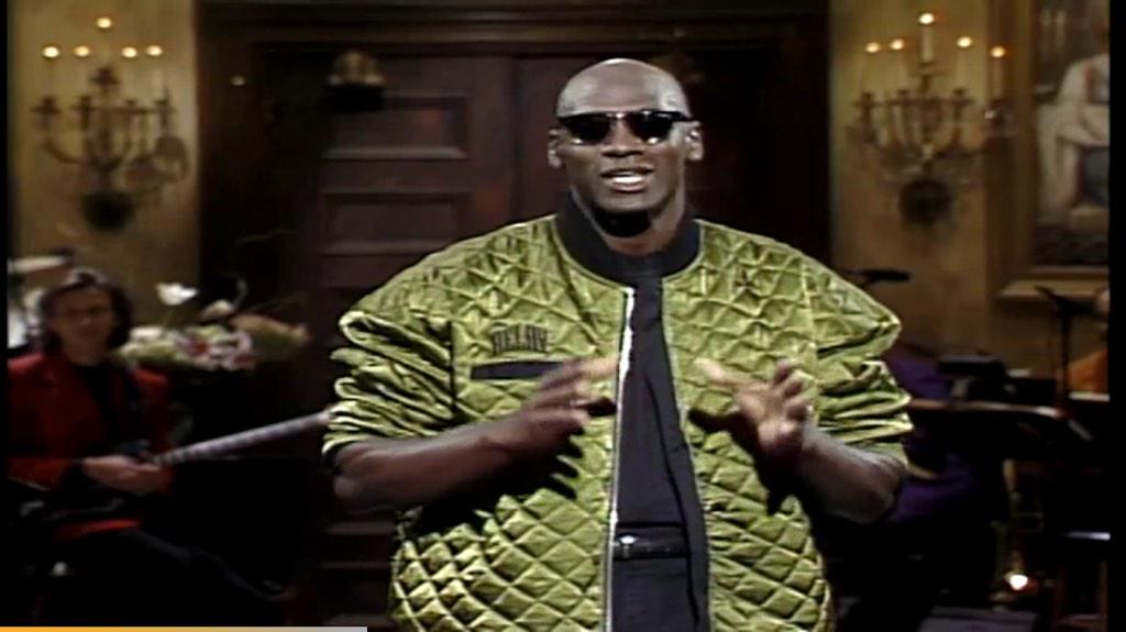 Michael Jordan's SNL monologue was where crazy NBA fashion began. SNL40 ... Michael Jordan's SNL monologue was where crazy NBA fashion began. SNL40 ...