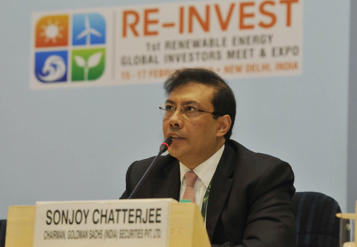 PHOTO FROM NEW DELHI: $GS India Chairman Sonjoy Chatterjee speaks ...