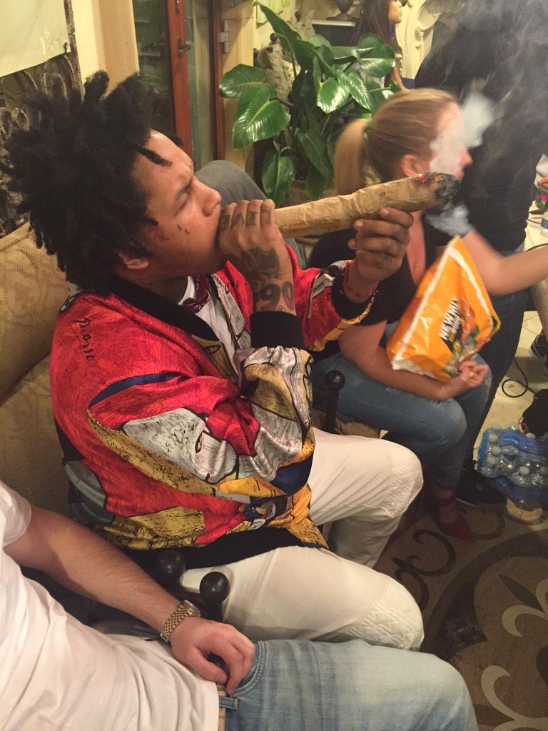 Fredo Santana Smoking