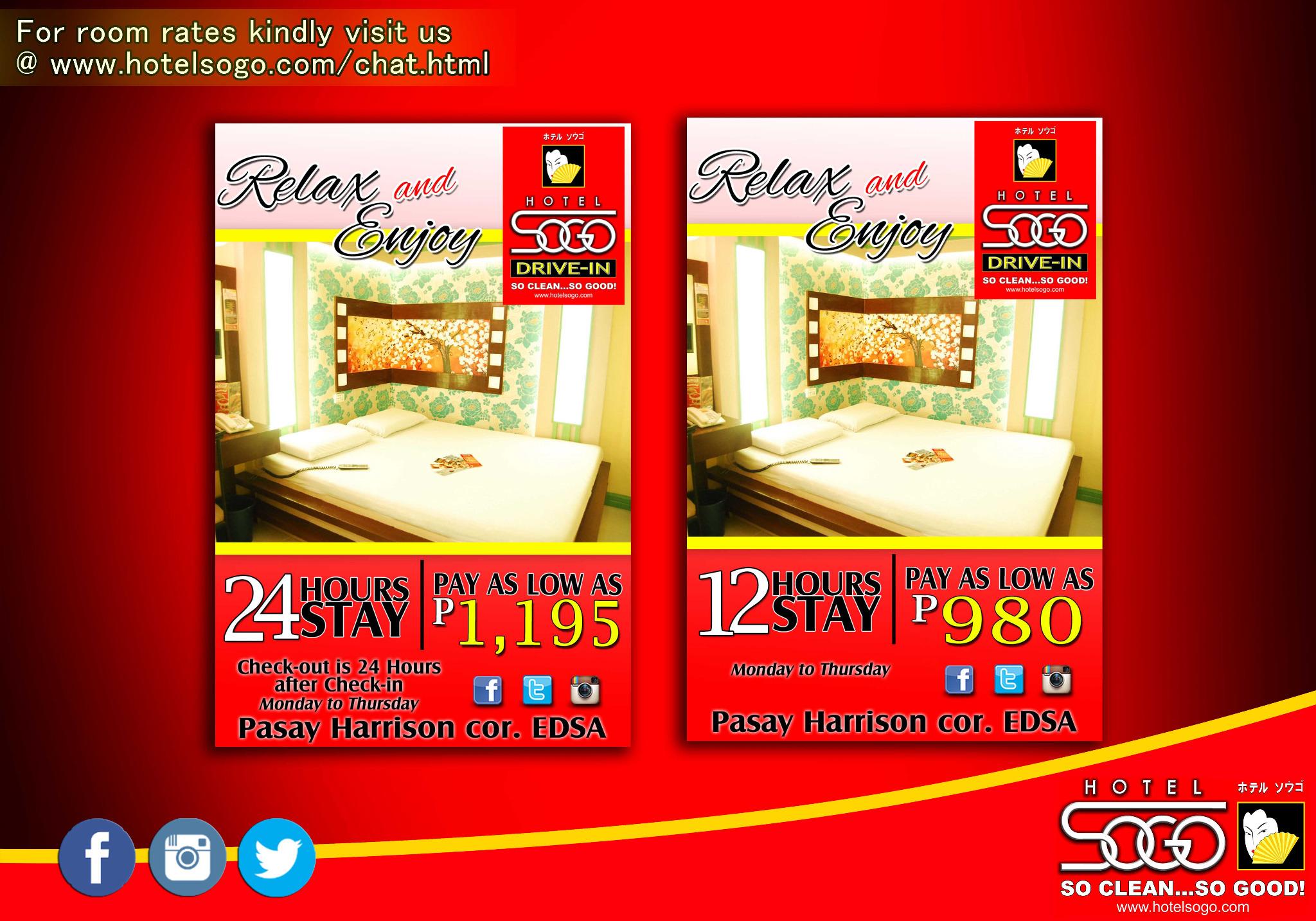 Sogo Hotel Pasay Room Rates