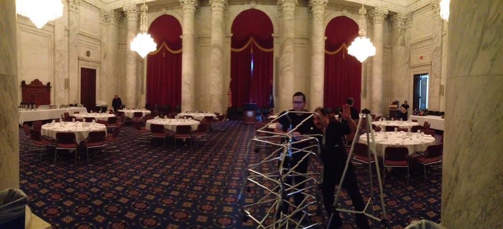 Kennedy caucus room in russell, ready for some lunch & senate ...