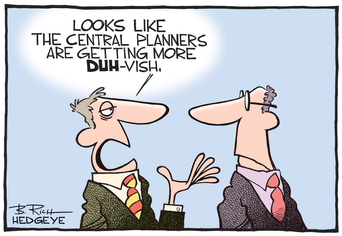 Hedgeye Cartoon of the Day DoveIsInTheAir CentralBanks Fed Yellen ...