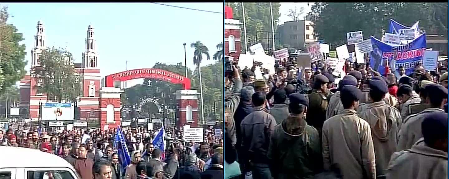 Police Over-reaction Against Christian Protesters in Delhi | Top of the ...