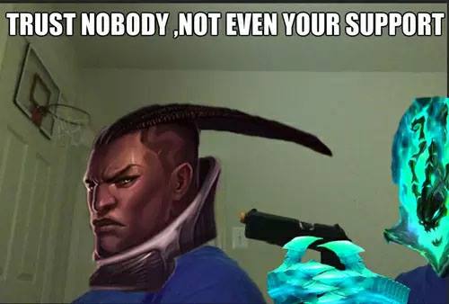 Lol Lucian Memes Went Against A Lucian / Morde Duo On Bot Lane. The