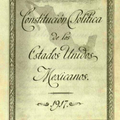 El 5 De Febrero De 1917 Se Promulgó La Constitución Política Que