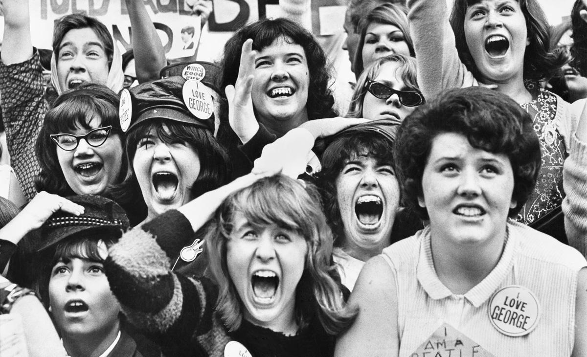 Beatlemaniacs, 1964. Photo by Times photographer Carl T. Gossett Jr ...