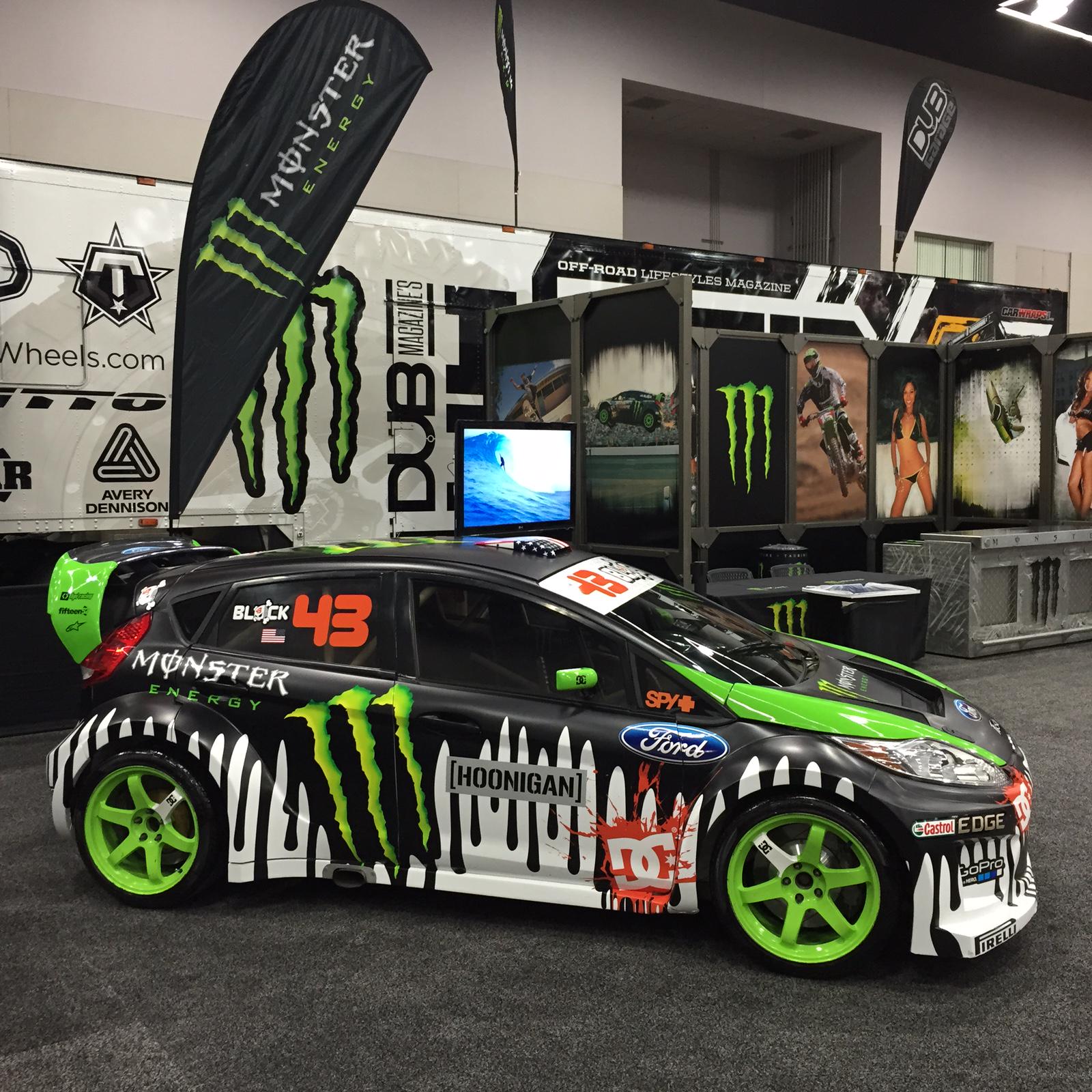 Monster Energy Car Decals