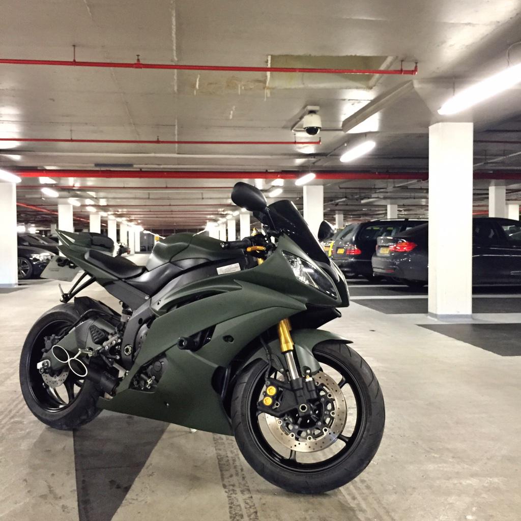 Yamaha R6 Green