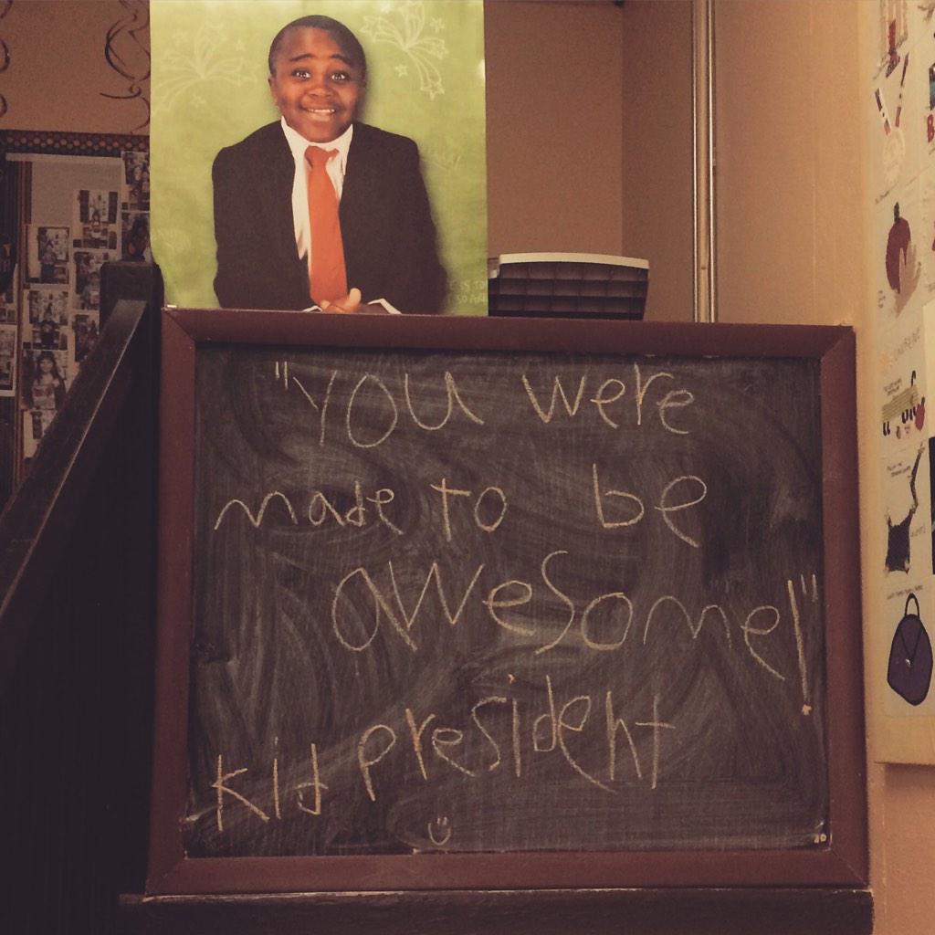 Kid President on Twitter: "You were made to be awesome. http://t.co ...