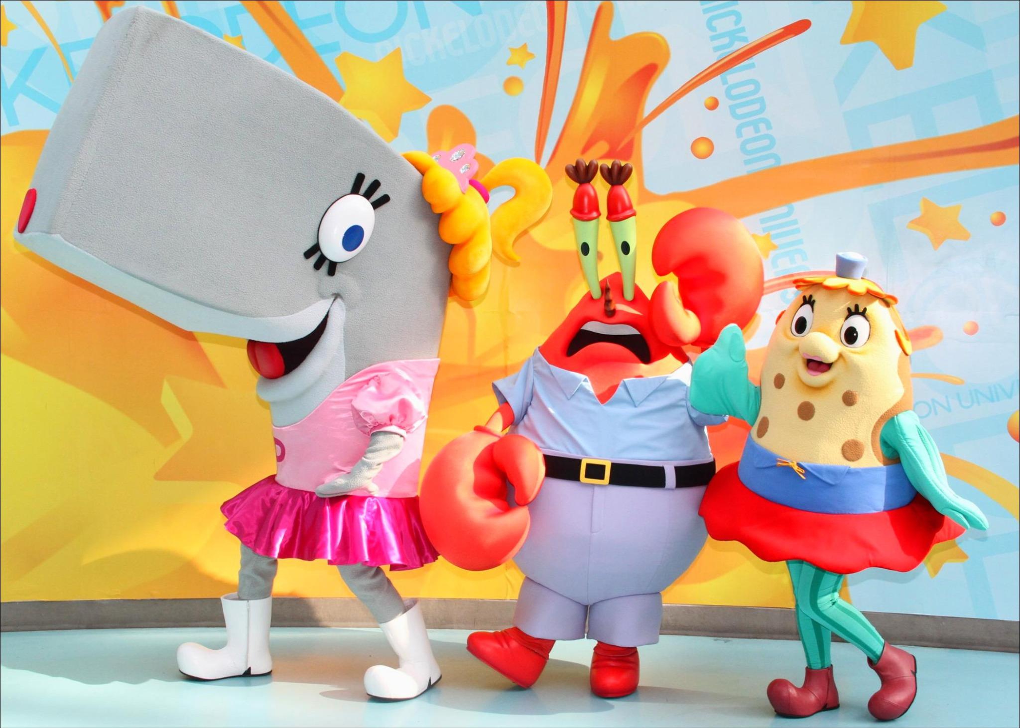 Nickelodeon Universe Characters