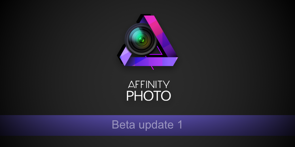 Affinity on Twitter: "New Affinity Photo beta is here with new features & languages! Run the app ...