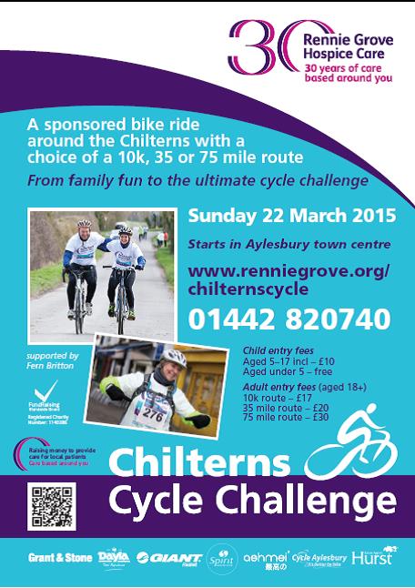 Past event – Sponsored Bike Ride, Aylesbury | What's On Where