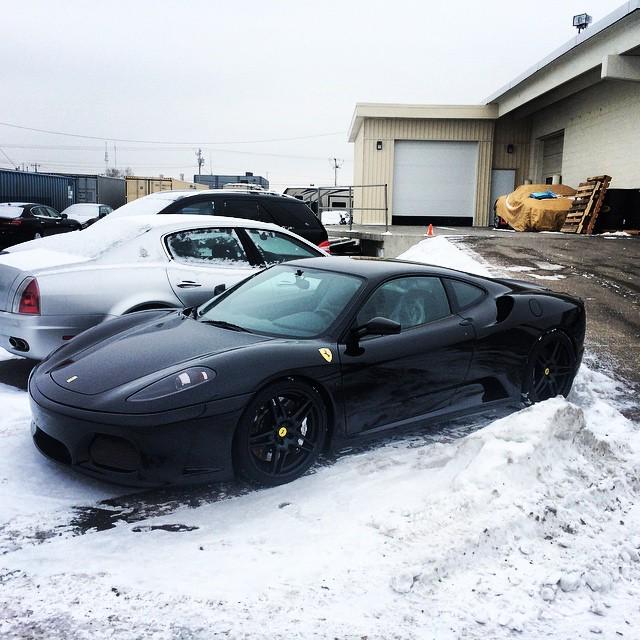 Blacked Out Ferrari F430