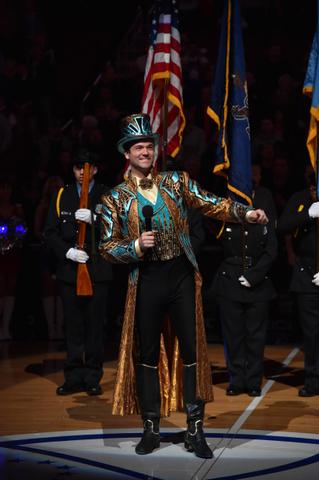 ICYMI RinglingBros Ringmaster David Shipman sang the Nat'l Anthem ...