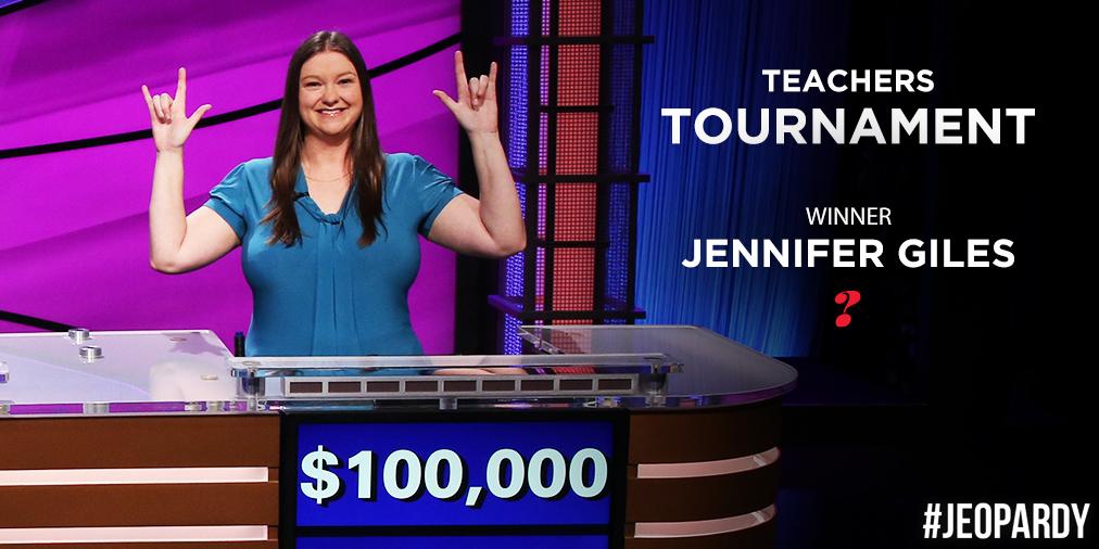 Jennifer Giles: This year's #TeachersTournament champ Jennifer Giles ...