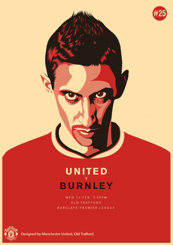 Official Manchester United vs Burnley Matchday Poster : r/reddevils