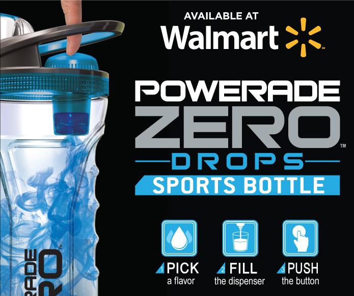 Powerade Zero Drops Logo