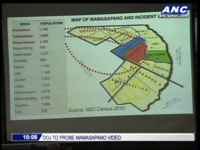 Map of Mamasapano produced by ARMM gov't Fallen44 | ABS-CBN News ...