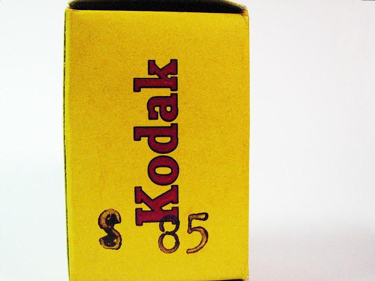 The familiar yellow Kodak box was still around in 1956/57. | DJ Bazooka Joe