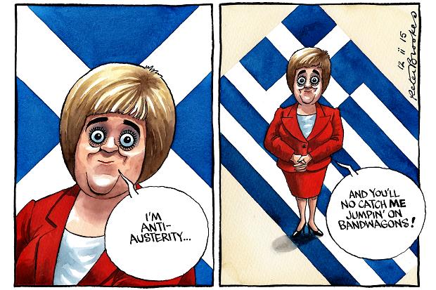 Peter Brookes pokes fun at SNP leader Nicola Sturgeon in today's ...