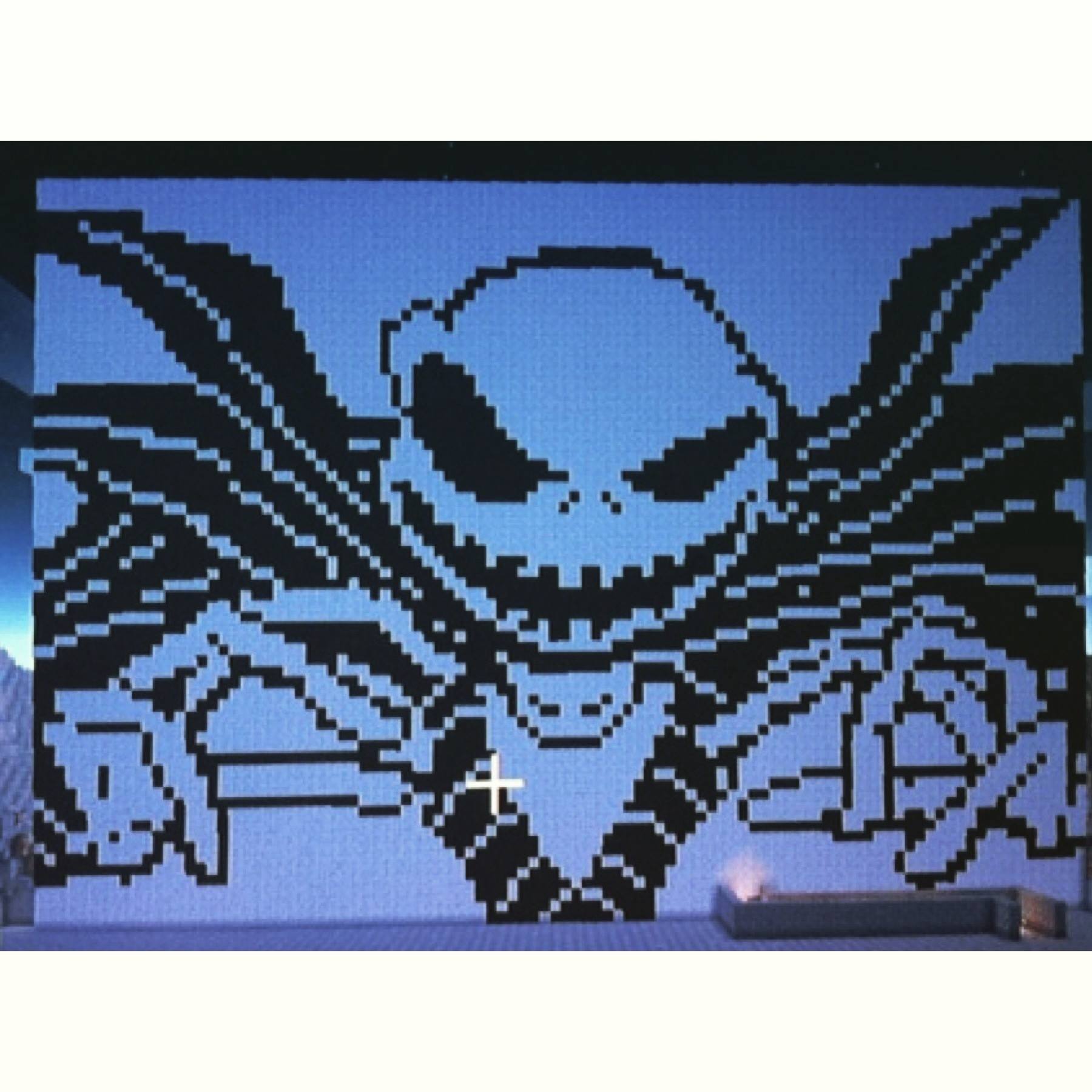 Minecraft Skeleton Pixel Art