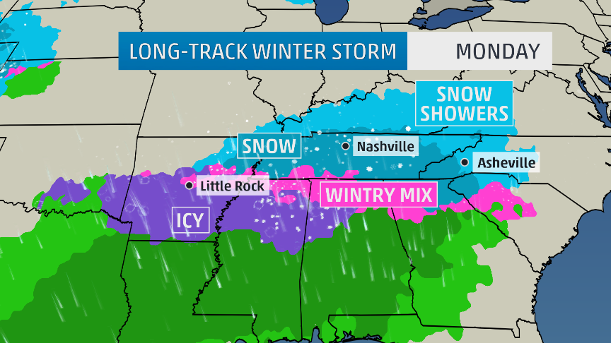 After Neptune, early week winter storm could bring snow & ice to the ...