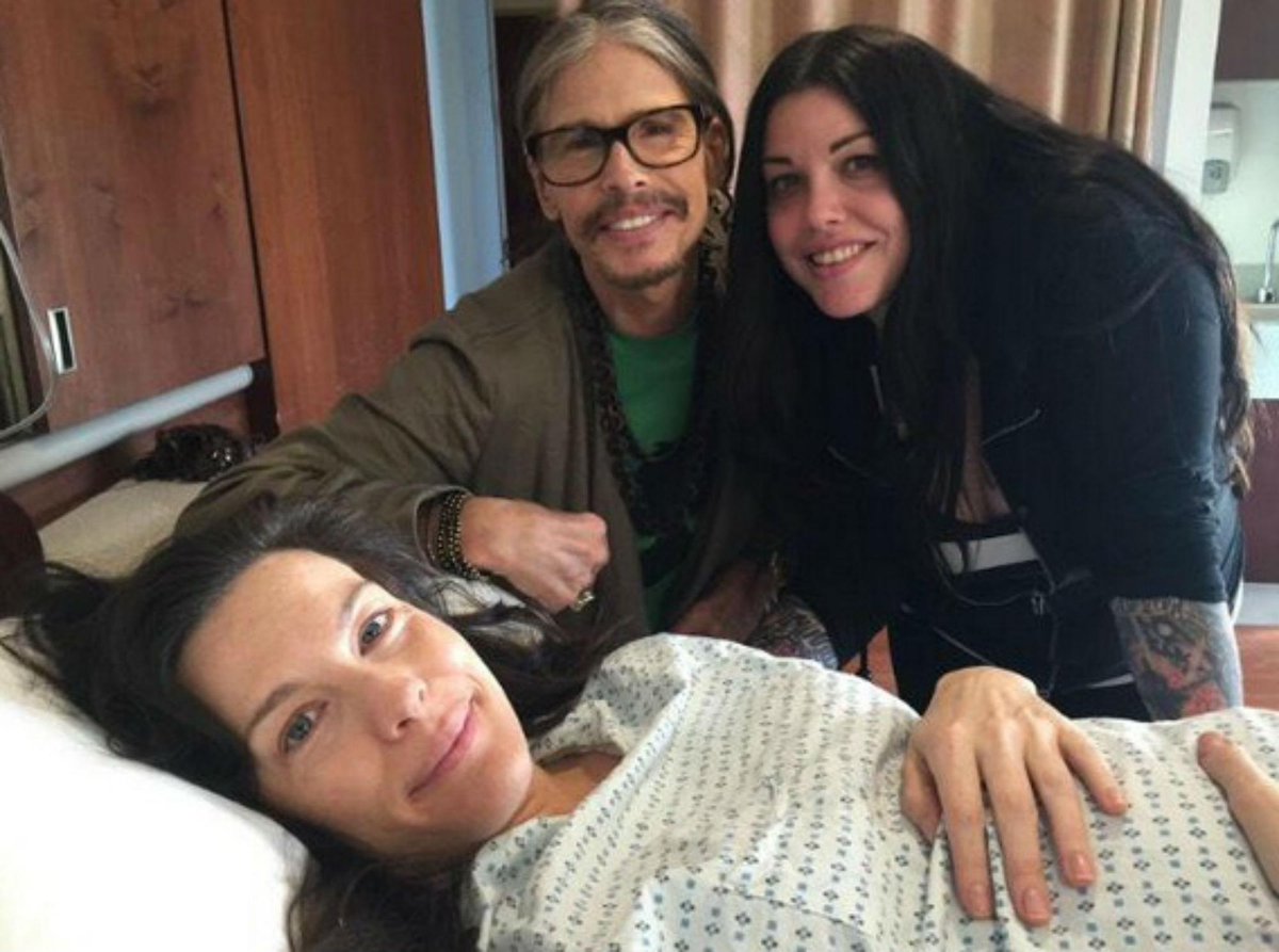 Steven Tyler shares the cutest snap of daughter Liv after giving birth ...