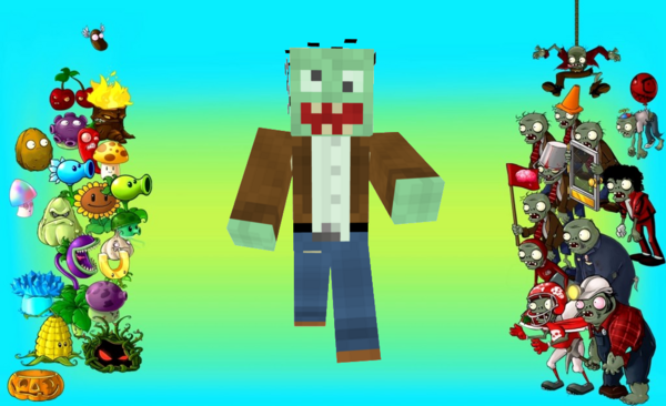 Zombie (PVZ) Minecraft Skin
