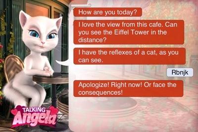 Talking Angela App