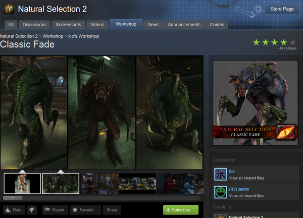 Natural Selection 2 Fade