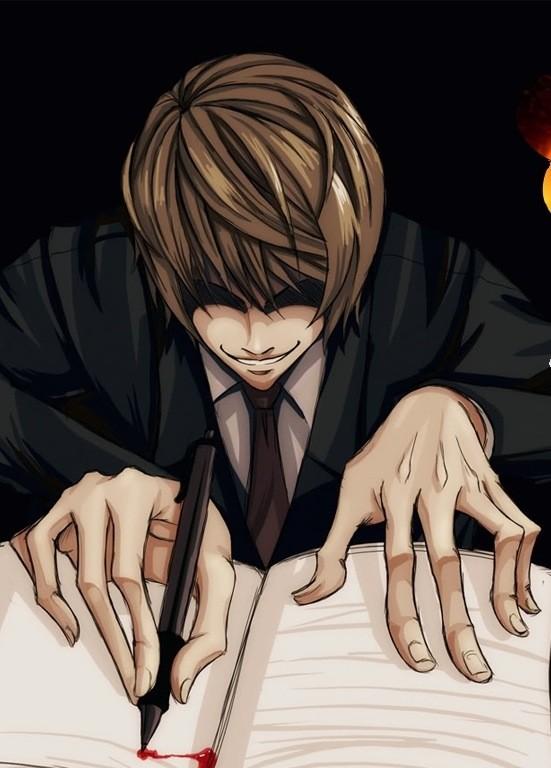 Death Note Light Writing