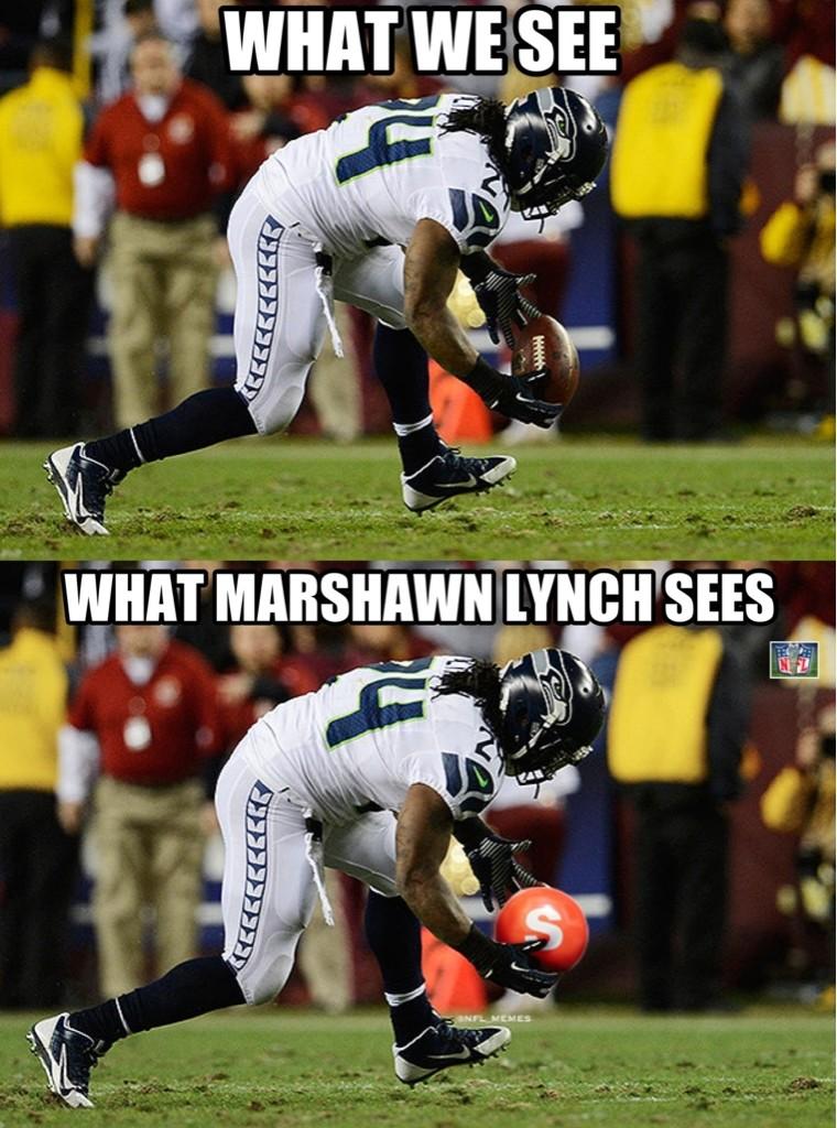 Marshawn Lynch Meme Skittles