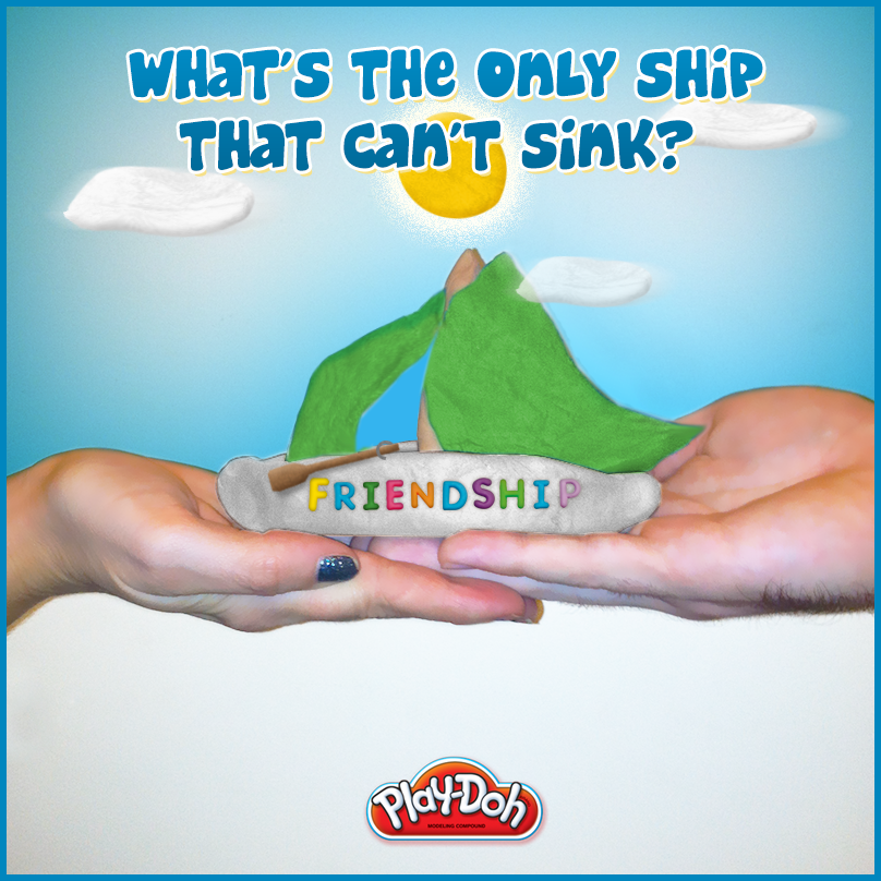 Play-Doh on Twitter: "Start your week with a joke, what's the only ship ...