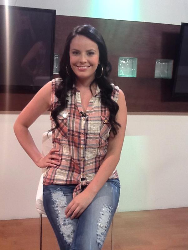 Katherine Torres, presentadora de sweet