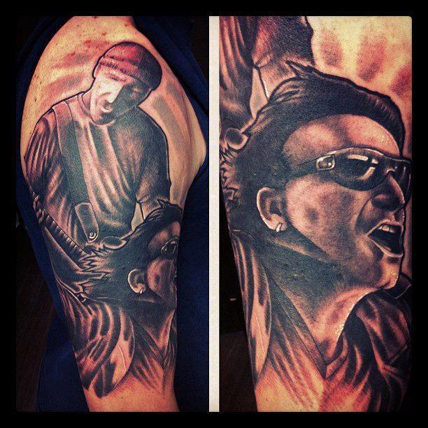 Bono Vox Tattoos Bono Believes Unshakable U2 Will Stay Together Until
