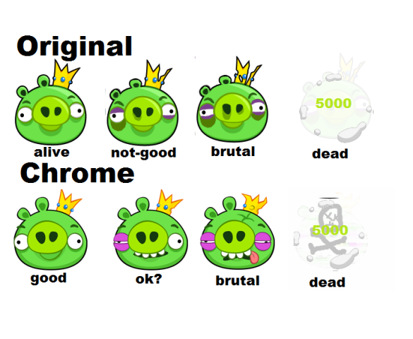 Injured Angry Birds King Pig