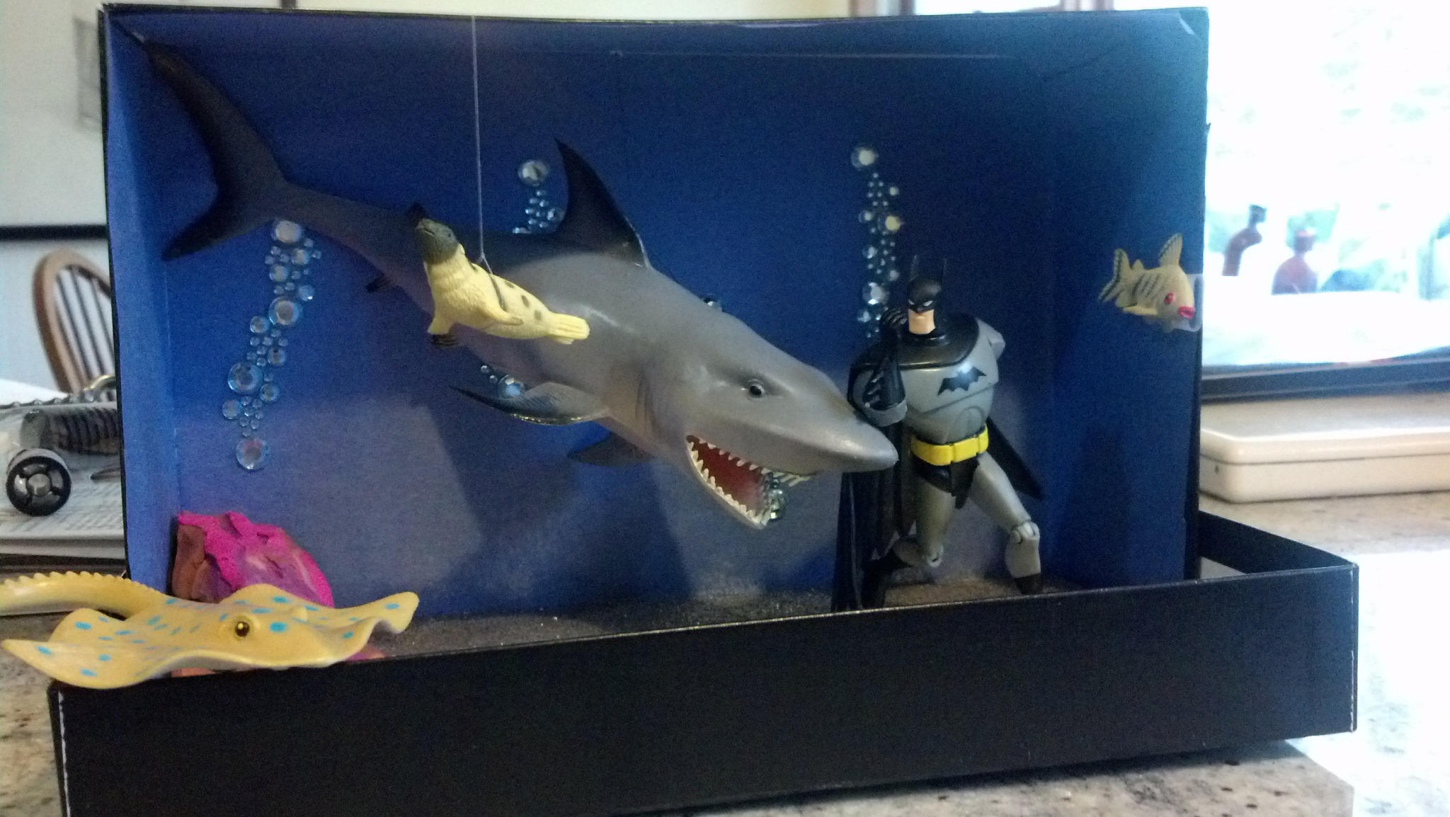 Great White Shark Habitat Diorama