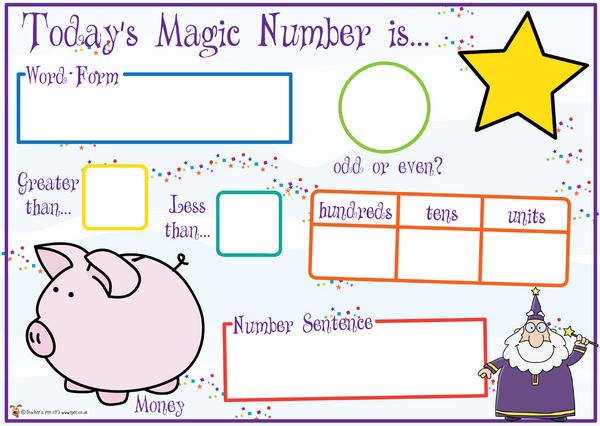 Maths Task – St George's C of E Primary School and Nursery