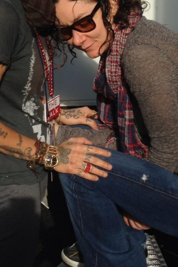 Linda Perry Tattoos