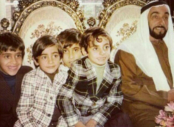 Sheikh Zayed Bin Sultan Al Nahyan Children