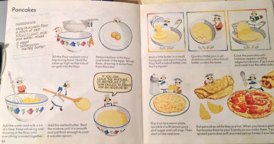 Drawing With Pancake Batter