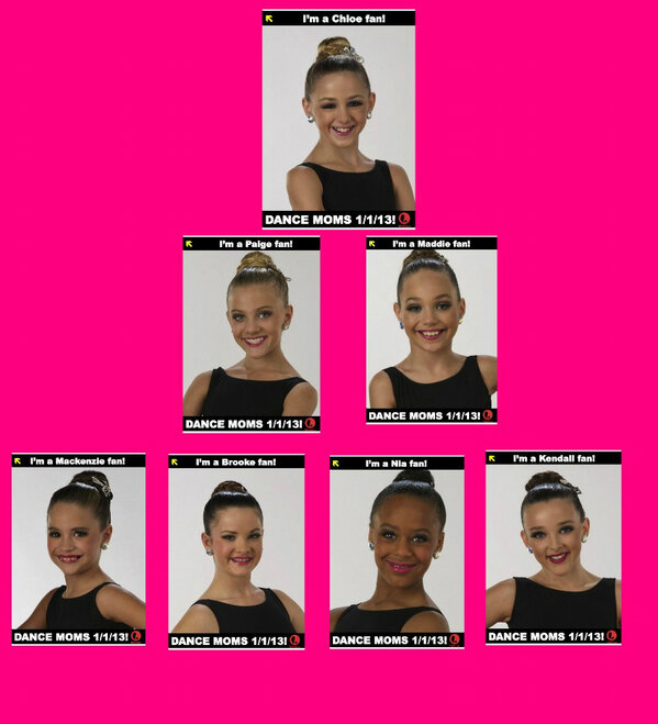Dance Moms Pyramid Kendall