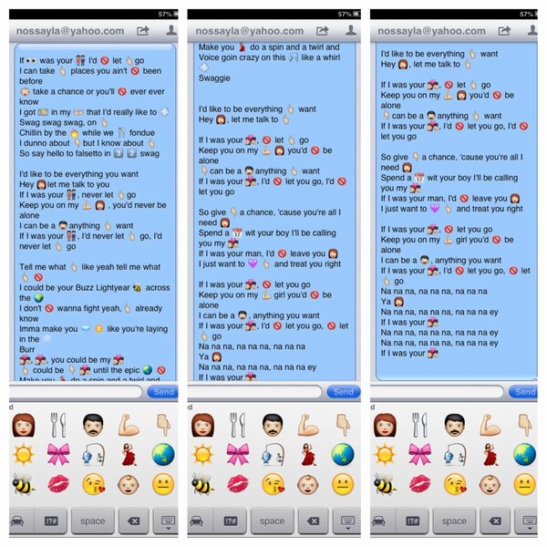 Emoji Songs Justin Bieber