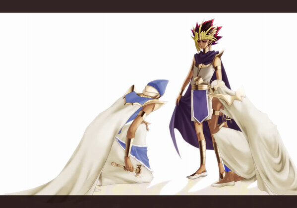 Pharaoh Atem And Priest Seto
