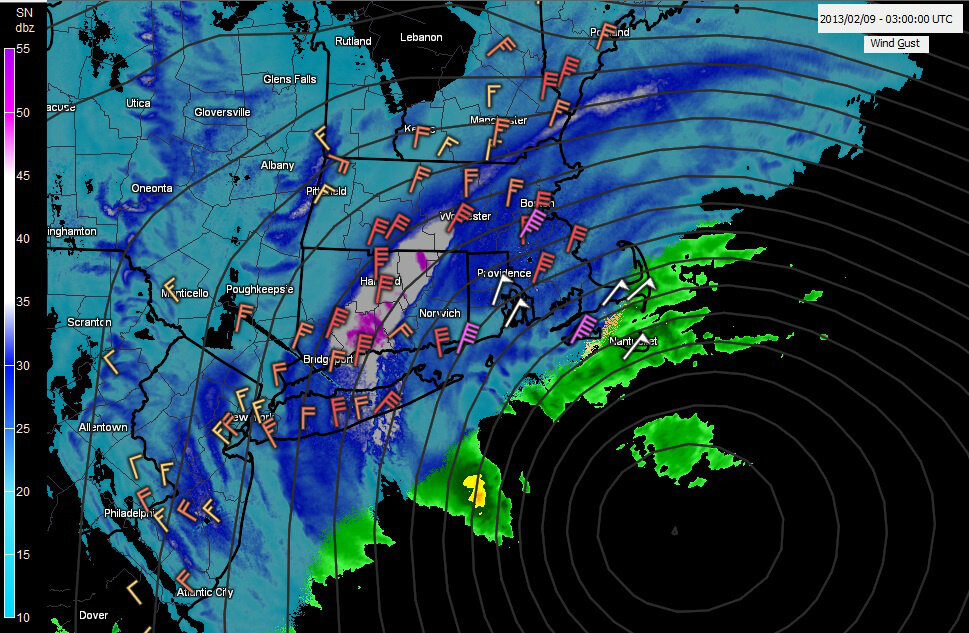 February 2013 Major Winter Snowstorm (Hartford, Norwalk: development ...