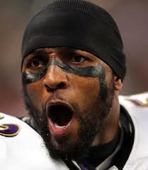Ray Lewis Face Paint
