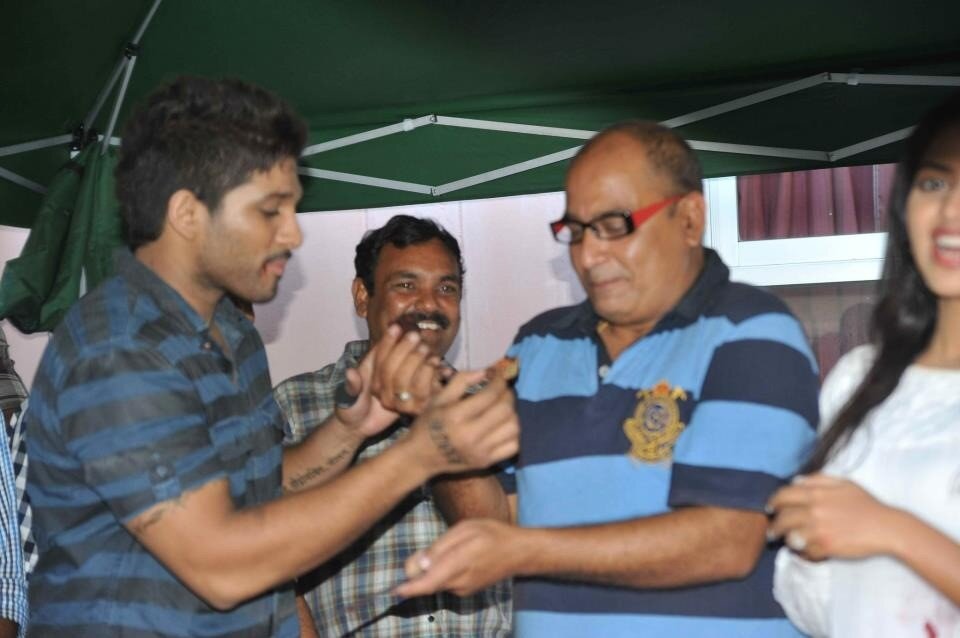 Iddarammayilatho Allu Arjun Tattoo