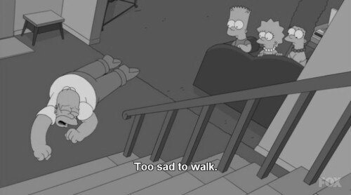 Foto De Homero Simpson Triste - foto de