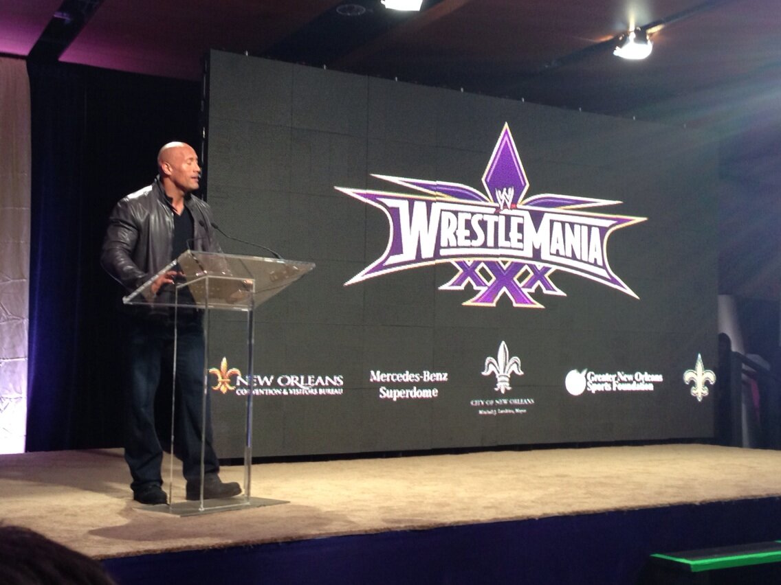 WRESTLING BEST SCOOPS ~!: Pics: WWE Press Conference From New Orleans!
